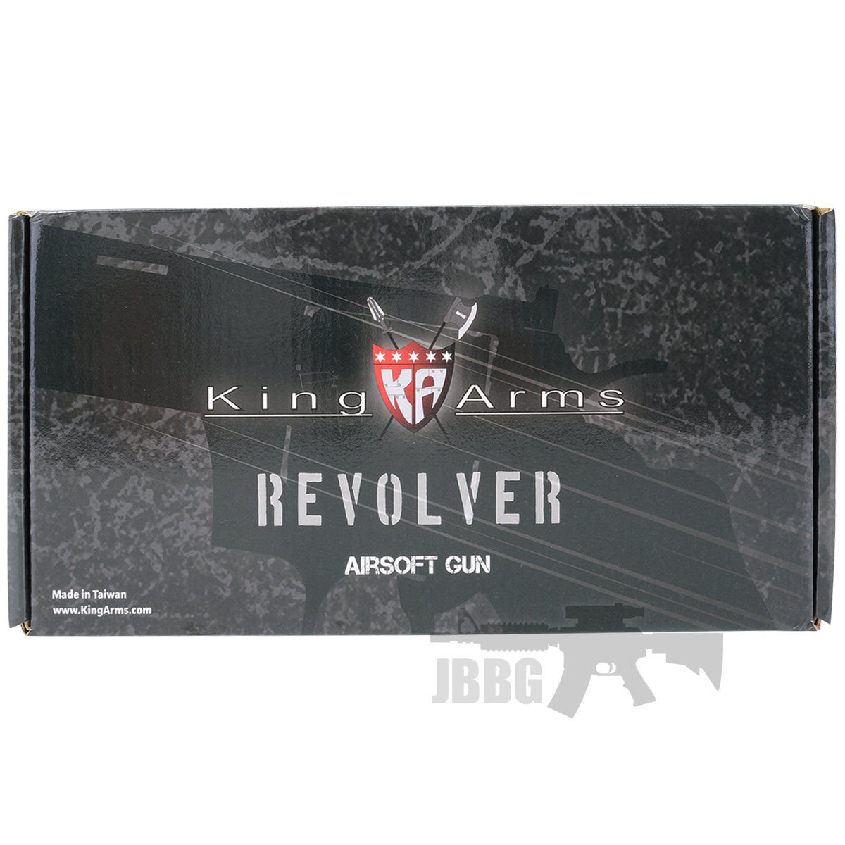 King Arms Python 357 Evil Airsoft Revolver Tactical CO2 Version
