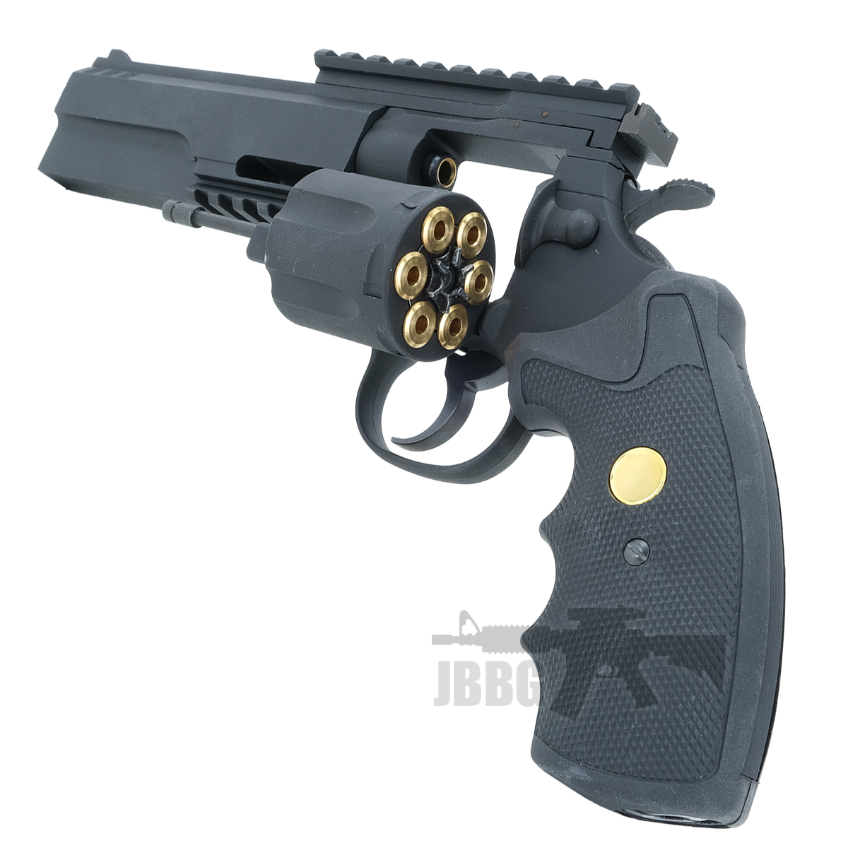King Arms Python 357 Evil Airsoft Revolver Tactical CO2 Version