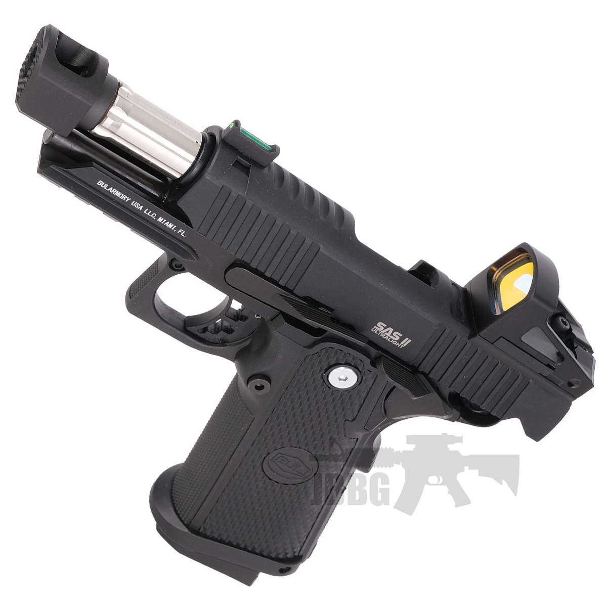 SAS II Ultralight Gas Blowback Airsoft Pistol with MOS