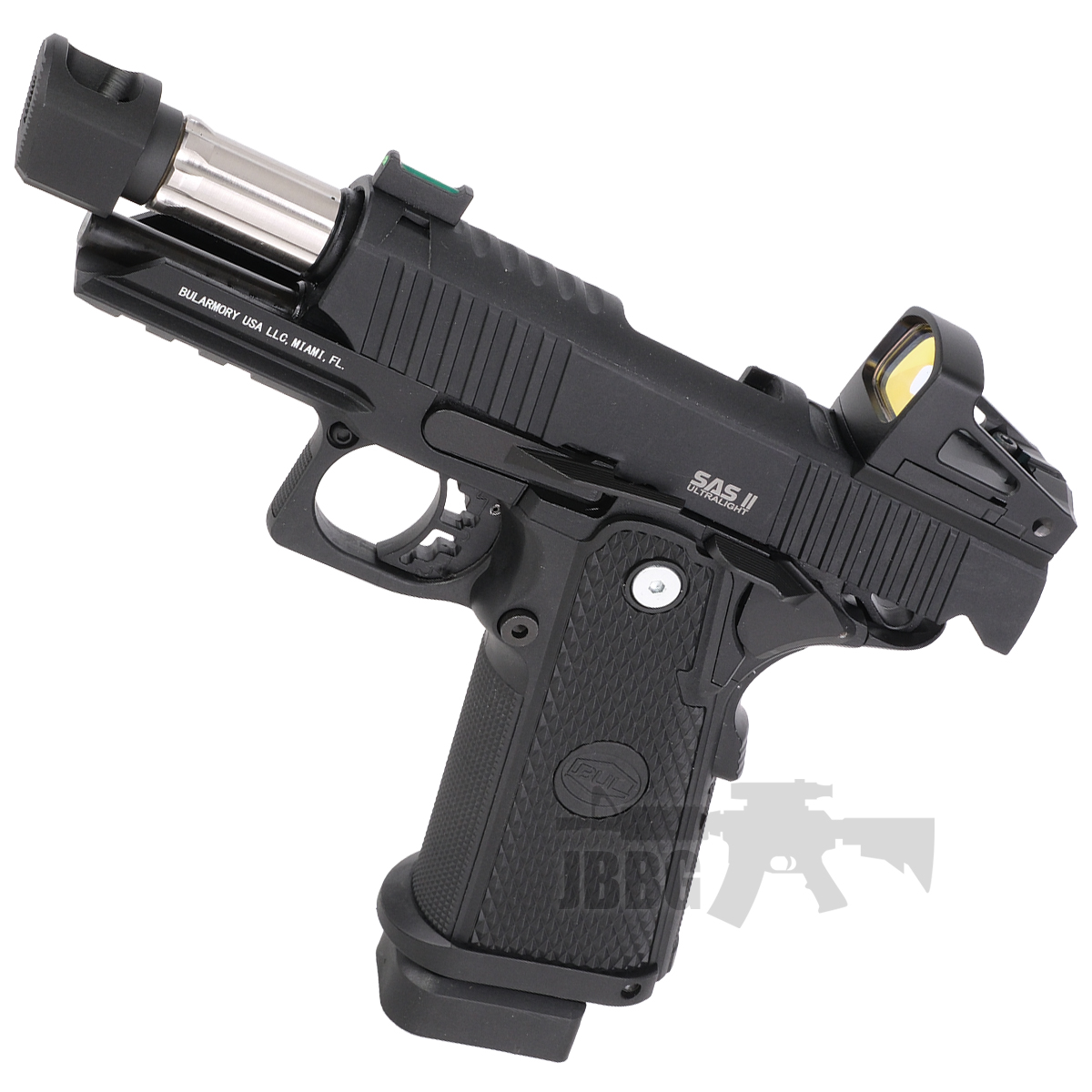 SAS II Ultralight Co2 Blowback Airsoft Pistol with MOS