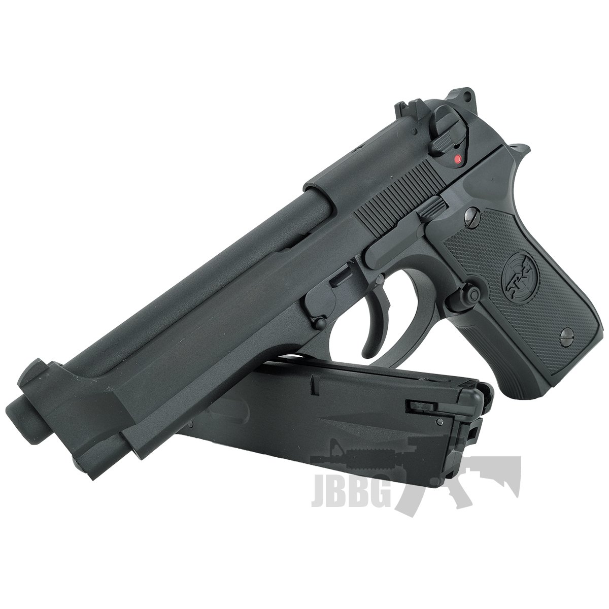 SR-92 M9 Gas Blowback Half Metal Airsoft Pistol with Case
