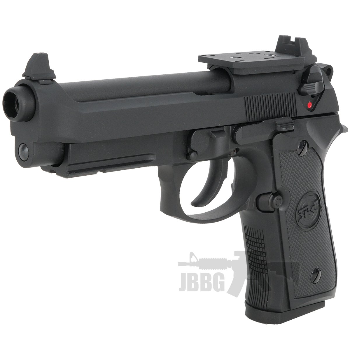 SR-92 A1 Optic Ready Gas Blowback Airsoft Pistol Black