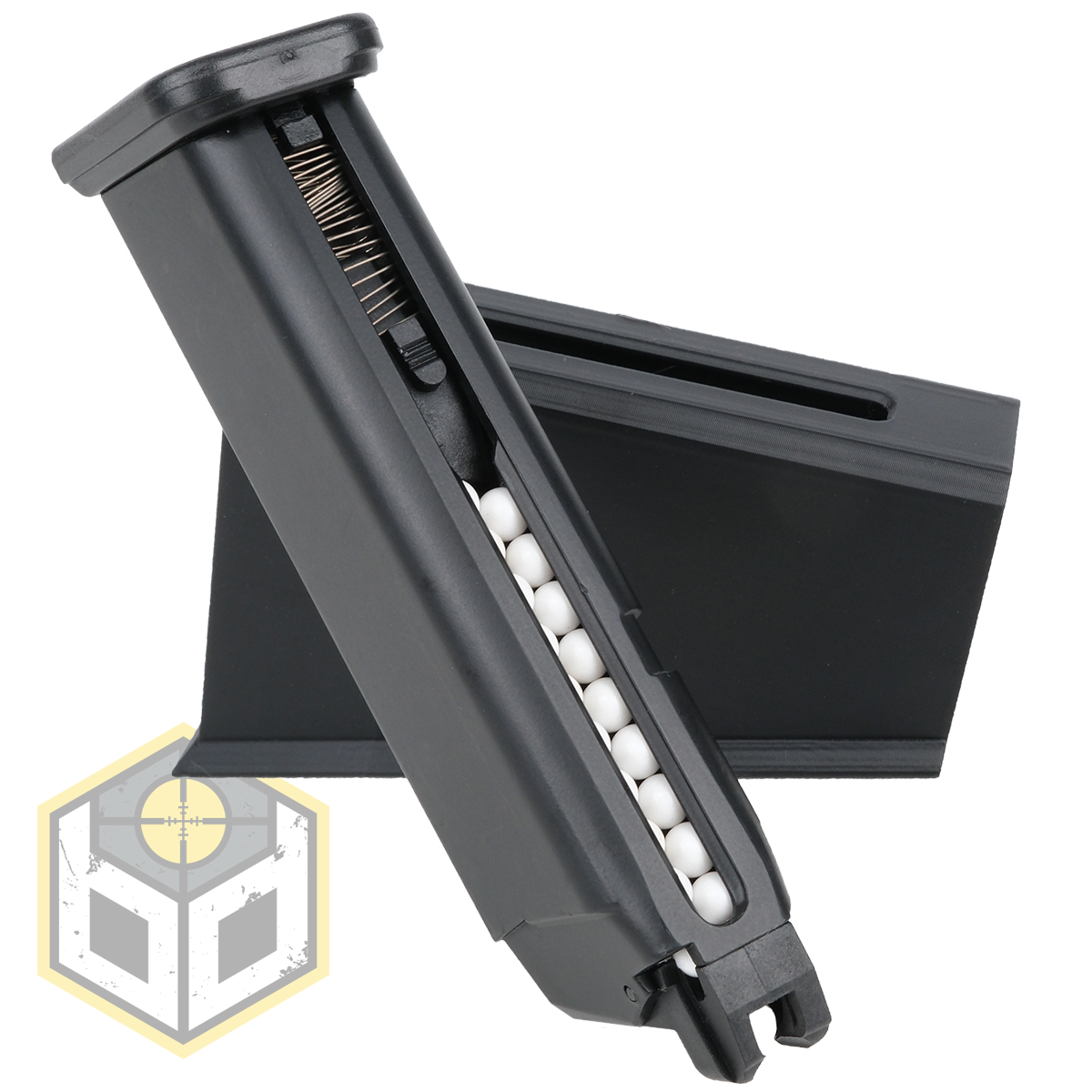 Desktop Glock Airsoft Mag Perfect Speed Loader Black - Just BB Guns Ireland