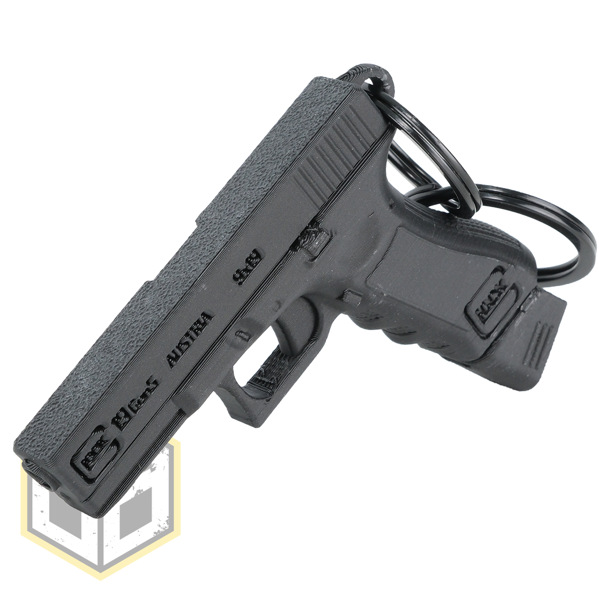Glock 19 Gen5 Pistol EX Mag Keyring / Keychain