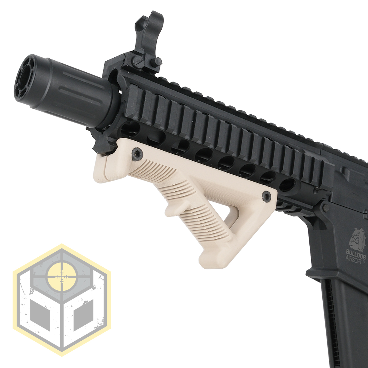 MP AFG2 Style Angled Tactical Foregrip Desert Storm - Just BB Guns Ireland