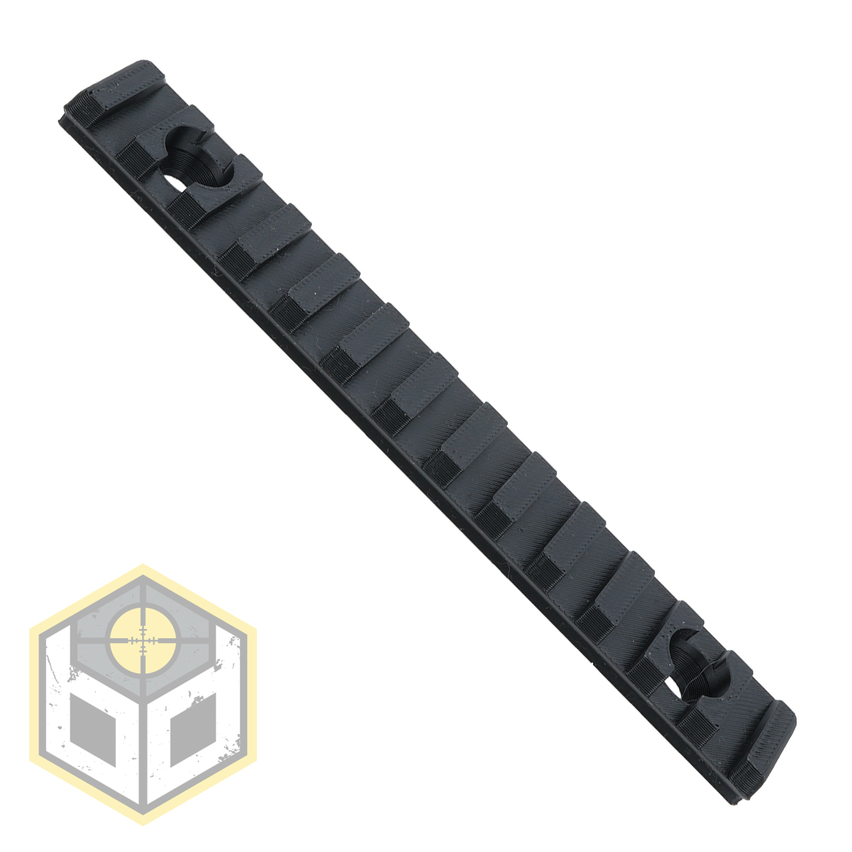 Picatinny Rail Set 7 Black - Just BB Guns Ireland
