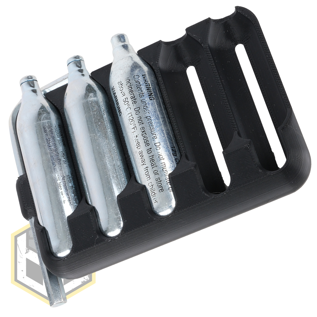 12g Co2 Cartridge and Hex Key Holder Black 5 - Just BB Guns Ireland
