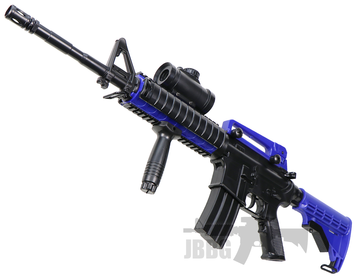M83A1 M4 AEG Airsoft BB Gun Two-Tone Blue - Just BB Guns Ireland