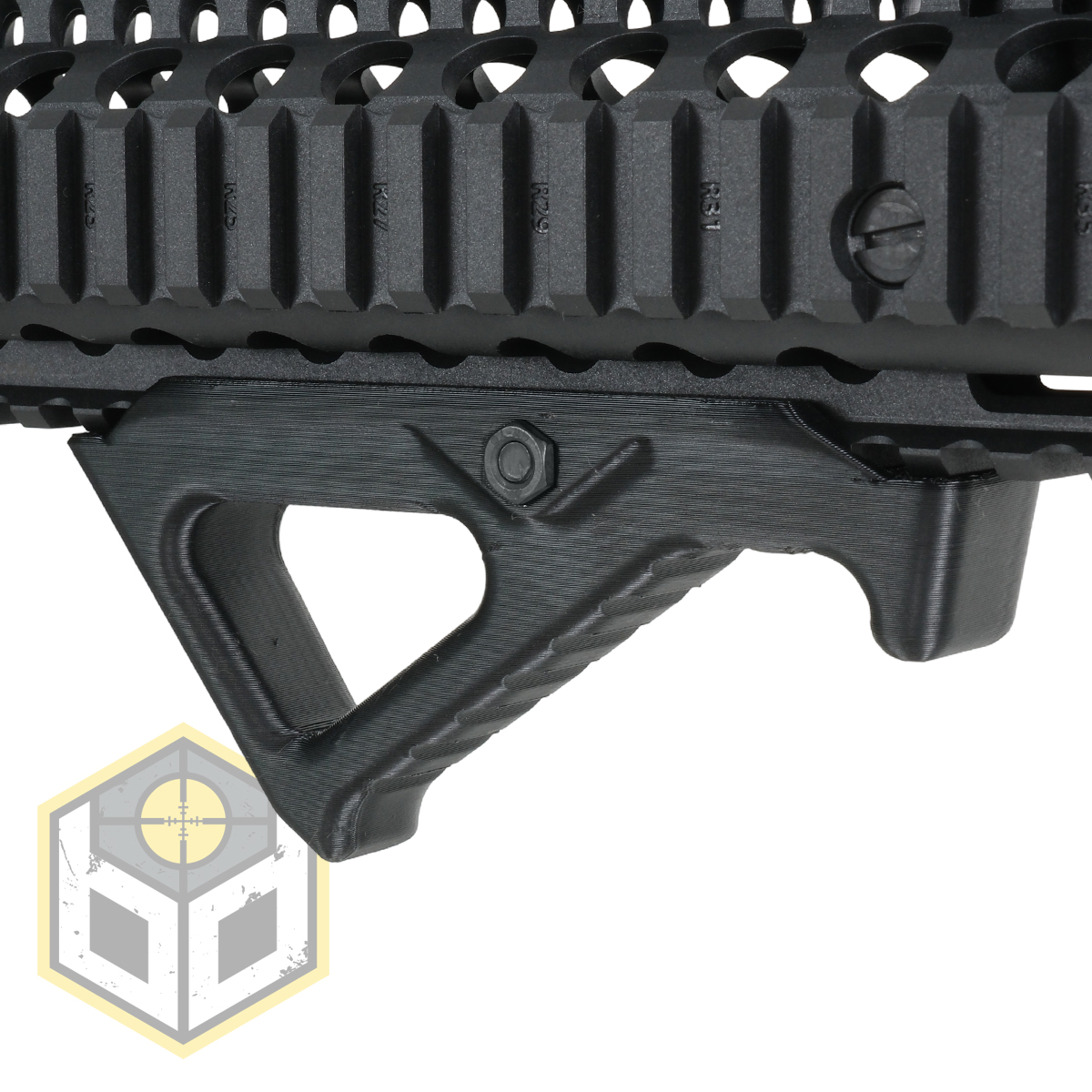 D1 AR15 Foregrip 13 Picatinny Rail V1 Black - Just BB Guns Ireland