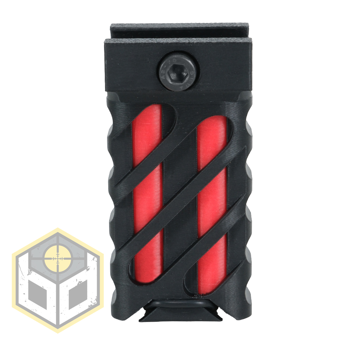 5KU Skeletonised Vertical Foregrip for Picatinny Rail V1 Diagonal